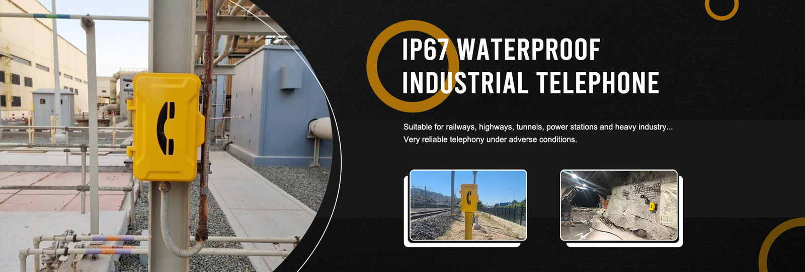 Quality Industrial Weatherproof Telephone & Industrial VoIP Phone ...
