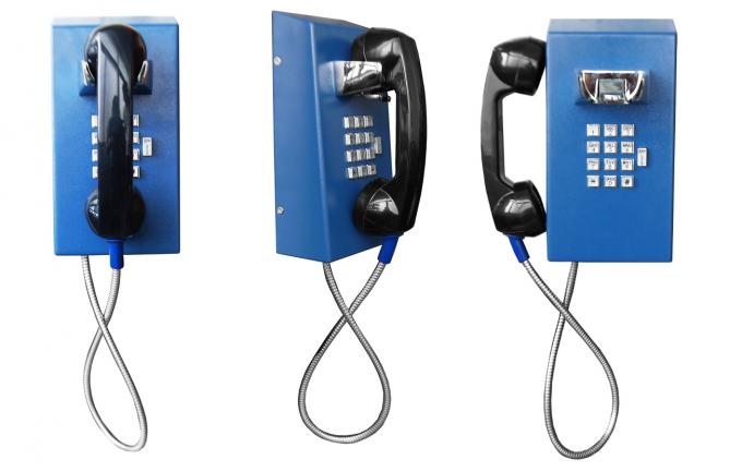IP65 Weatherproof Analog Visitation Phones / SIP Emergency Phone For Prison