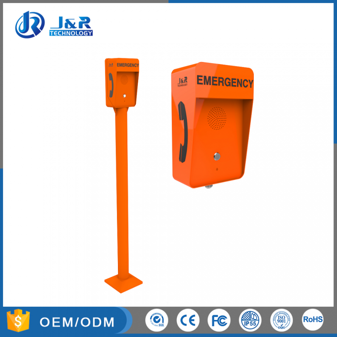 GSM / 3G Wireless Weatherproof SOS Call Box IP66 Roadside Emergency ...