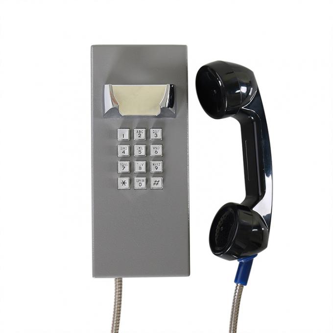 Public Emergency Prison Visitation Phone Full Keypad With 2 Years Warranty