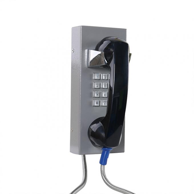 Public Emergency Prison Visitation Phone Full Keypad With 2 Years Warranty