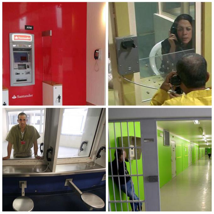 Anti Vandal Prison Visitation Phone Full Rugged Keypad Analogue Version ...