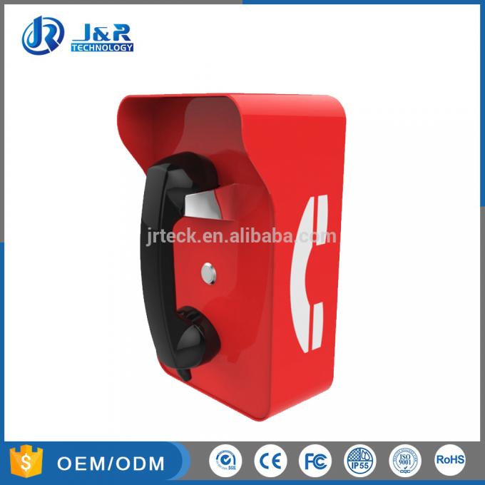 No Keypad Vandal Resistant Telephone With Emergency Audio ATM Service