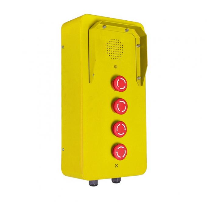 Emergency Intercom SIP Call Box Telephone Cold Rolled Steel Material ...