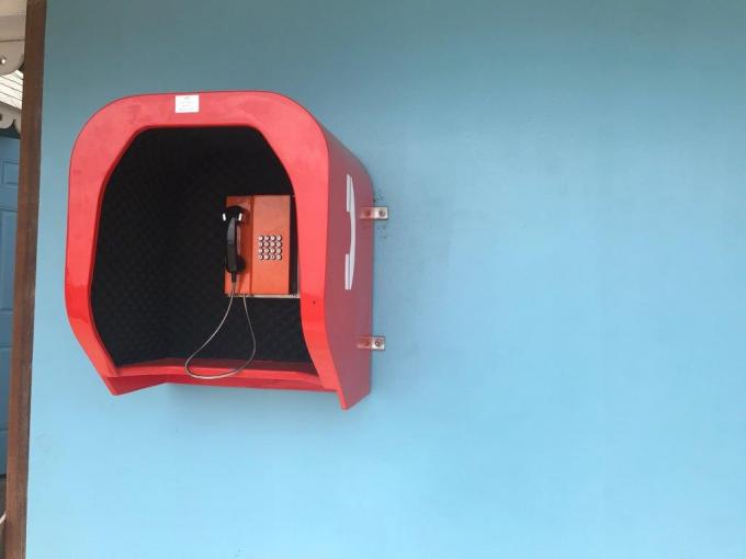 Soundproof Telephone Hood Acoustic Phone Booth Public Call Box In ...