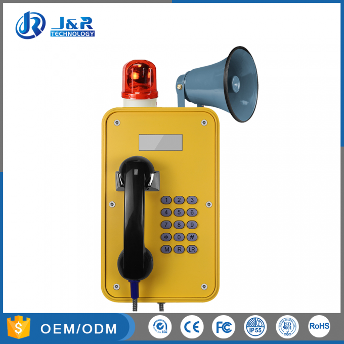 Standard Keypad Outdoor Industrial Telephone, IP67 VOIP/SIP Telephone ...