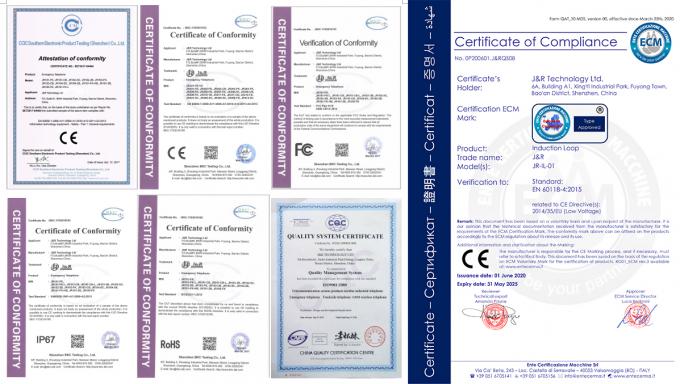 Induction Loop Cleanroom SIP Elevator Emergency Phone