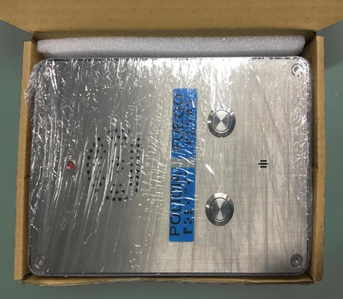 Auto Dialer Stainless Steel GSM Elevator Emergency Telephone IP65