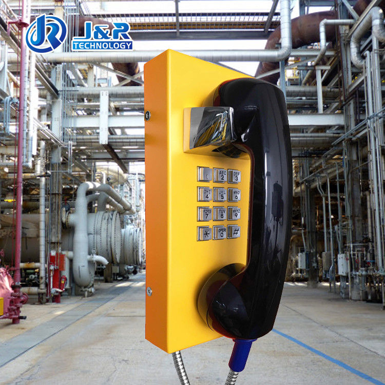 IP65 Industrial Handset Vandal Resistant Telephone , Rugged emergency ...