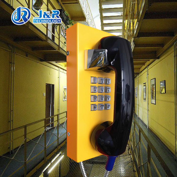IP65 Industrial Handset Vandal Resistant Telephone , Rugged emergency ...