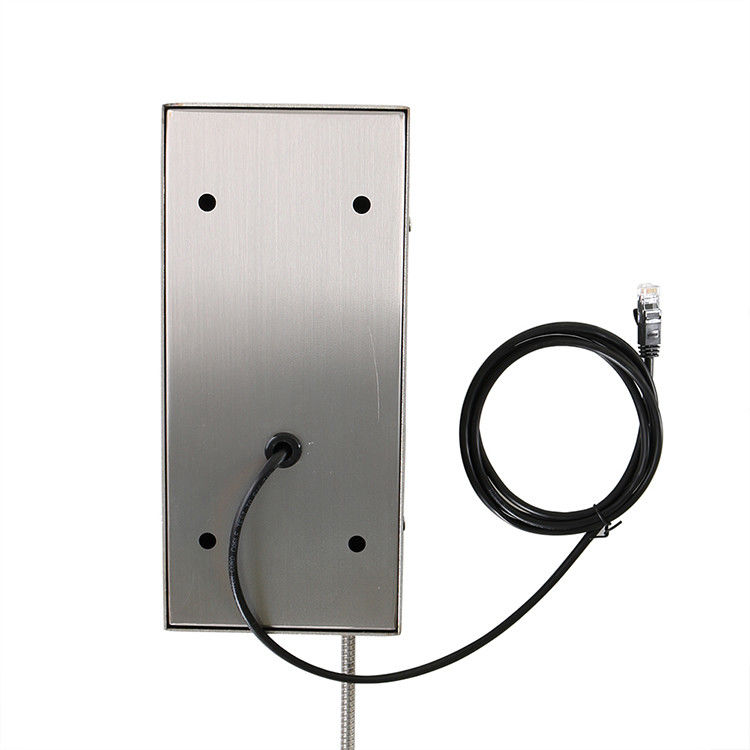Wall Mounted Vandal Proof Telephone , Heavy Duty Analog Phone With LCD ...