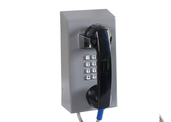 Cold Rolled Steel Prison Visitation Phone , Jail Telephone ABS Material ...