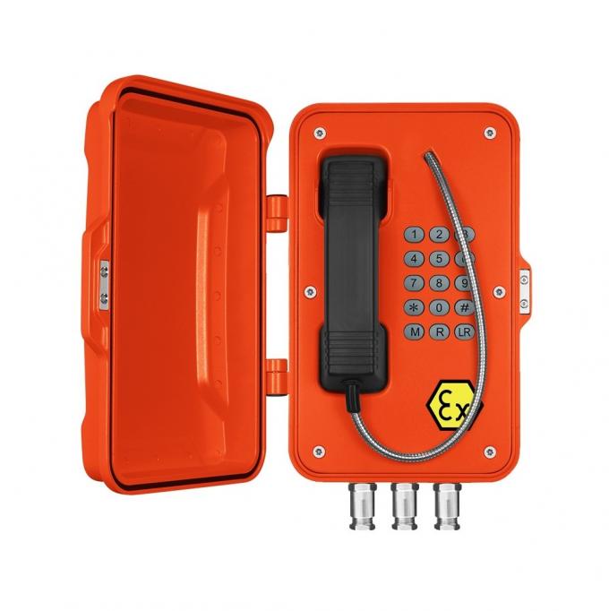 Underground Mining ATEX Explosion Proof Telephone / Heavy Duty Telephone