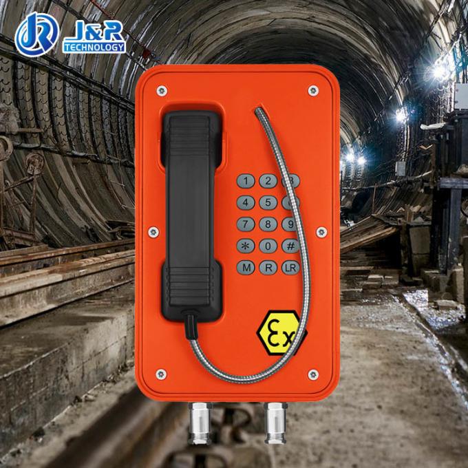 Rugged SIP Explosion Proof Telephone For Underground Mining , Oil & Gas ...