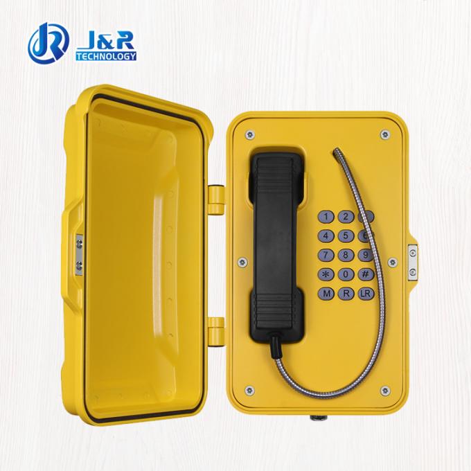 Heavy Duty IP67 Weather Resistant Telephone / Outdoor Emergency Phone